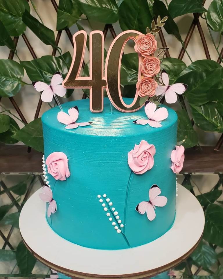 Bolo 40 anos feminino: 50 modelos para celebrar a vida - Artesanato ...