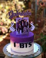Bolo do BTS: 50 modelos fantásticos para decorar a festa - Artesanato ...