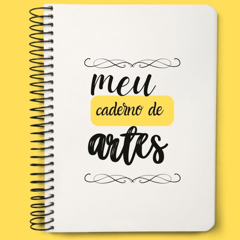 Capa de caderno de artes: Ideias para caprichar na decoração ...