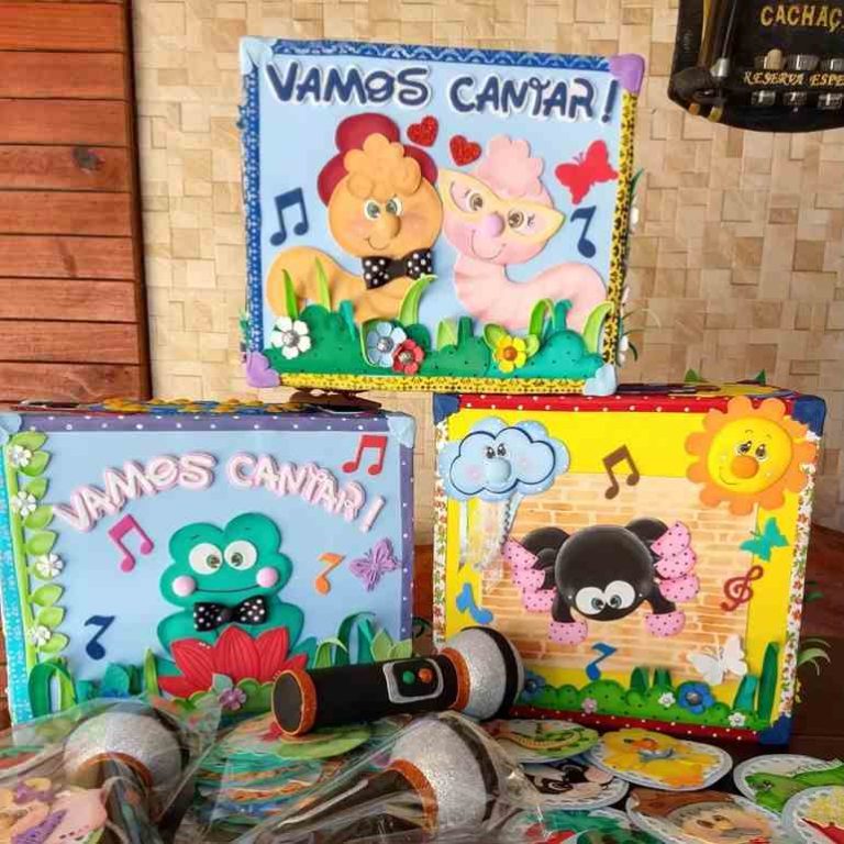 Caixa musical para educação infantil: como fazer e moldes para imprimir ...