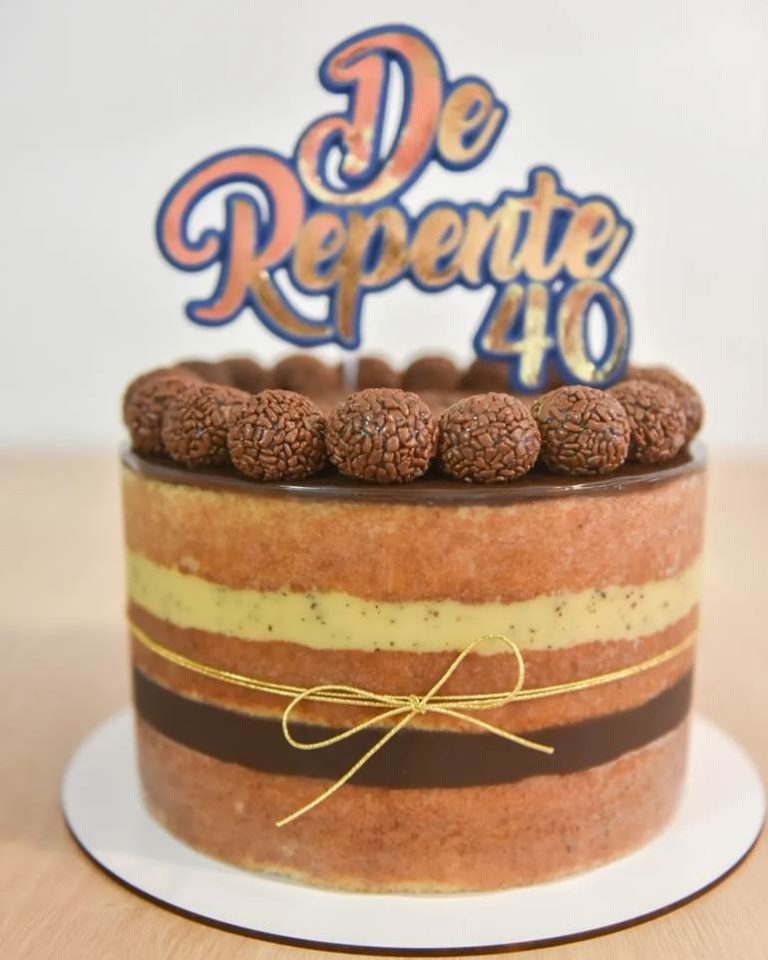Bolo 40 anos feminino: 50 modelos para celebrar a vida - Artesanato ...