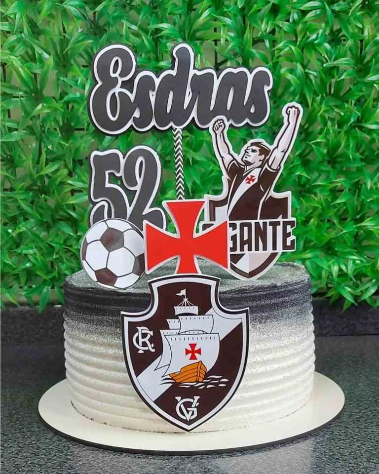 Bolo do Vasco: 50 modelos e topos personalizados do time - Artesanato ...