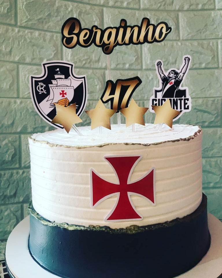 Bolo do Vasco: 50 modelos e topos personalizados do time - Artesanato ...