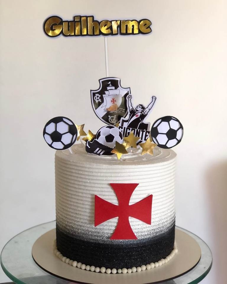 Bolo do Vasco: 50 modelos e topos personalizados do time - Artesanato ...
