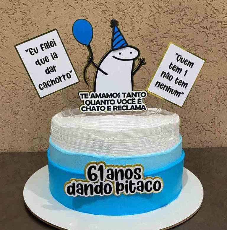 Bolo com frases engraçadas: 50 ideias para alegrar a festa - Artesanato ...
