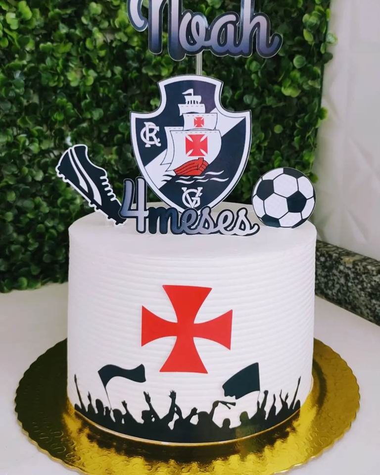 Bolo do Vasco: 50 modelos e topos personalizados do time - Artesanato ...