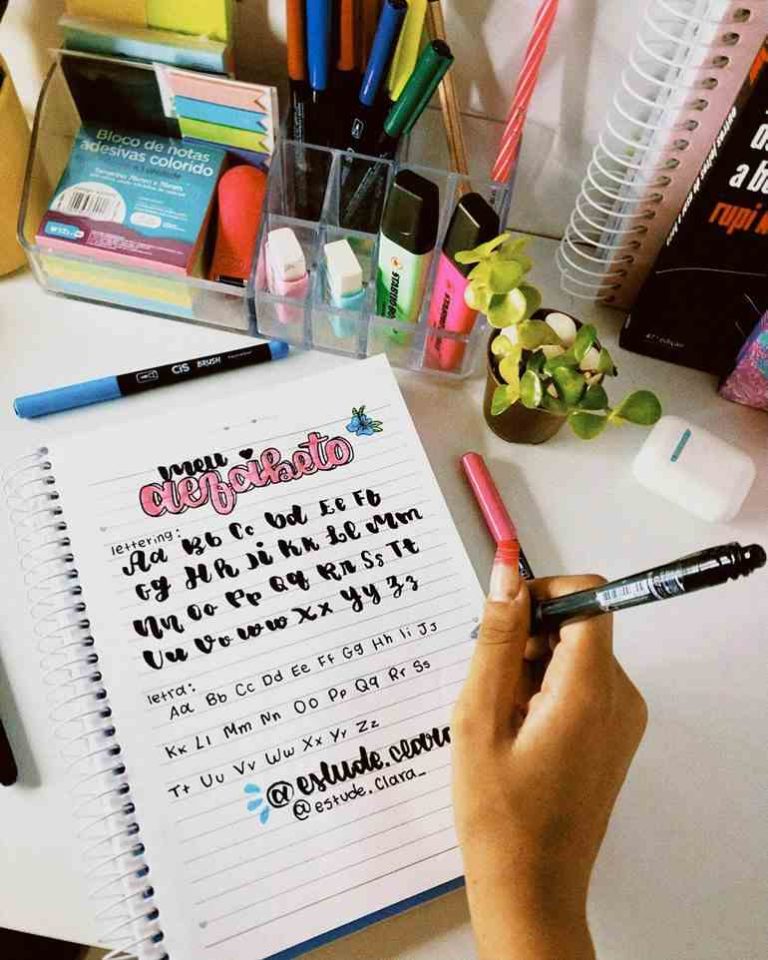 Caderno organizado: dicas +30 Ideias para deixar tudo bonito ...