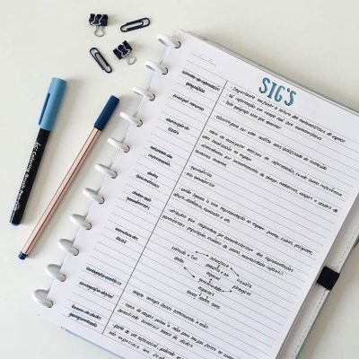 Caderno organizado: dicas +30 Ideias para deixar tudo bonito ...