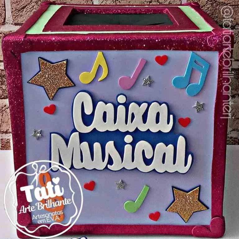 Caixa musical para educação infantil: como fazer e moldes para imprimir ...