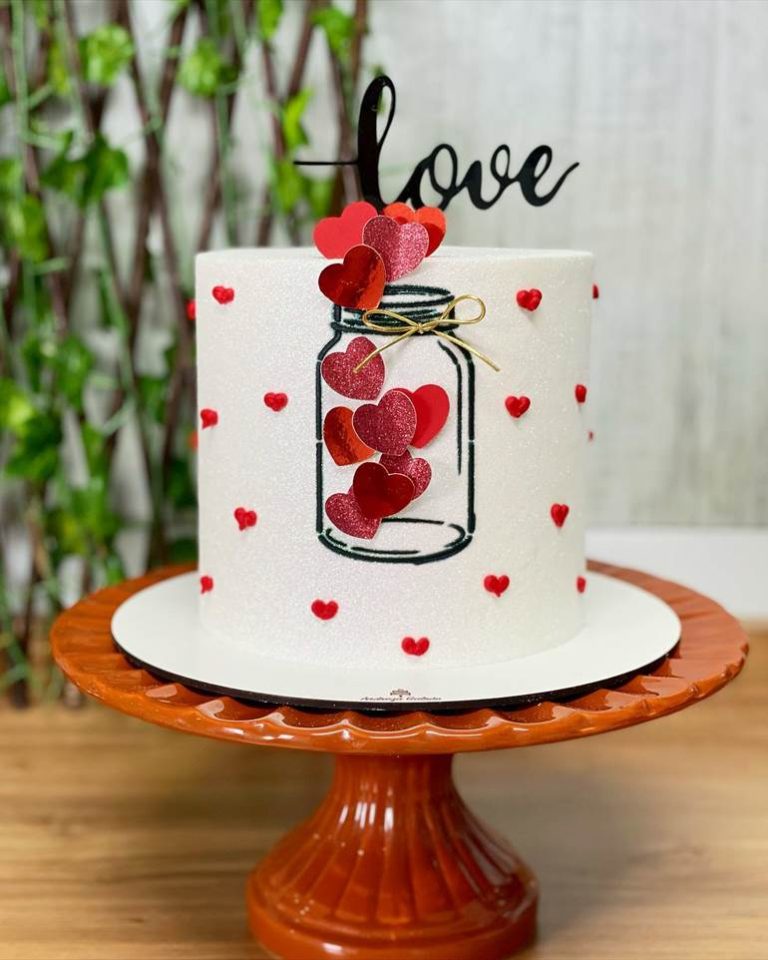 Bolo Dia Dos Namorados 60 Modelos Românticos Para Comemorar