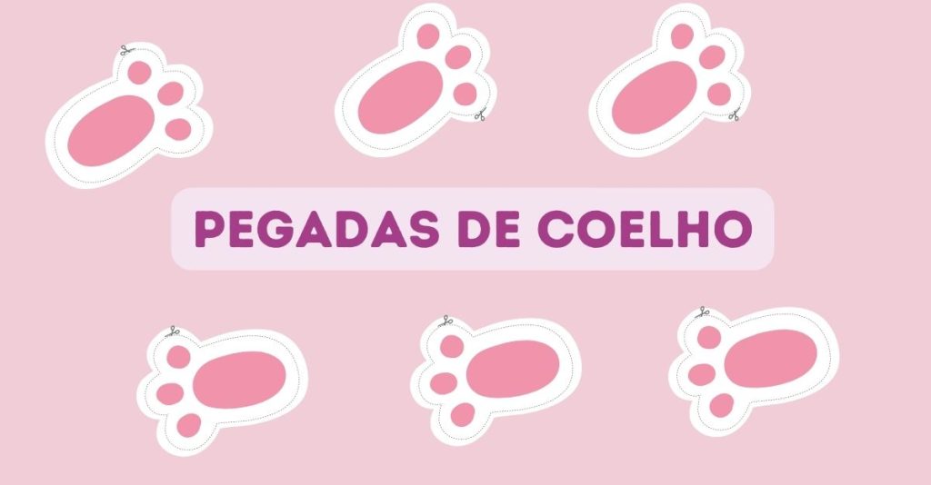 Pegadas De Coelho Para Colorir E Imprimir Em Pdf Grande - Vr Pegadas De Coelho Para Colorir E Imprimir Em Pdf Grande - Vr