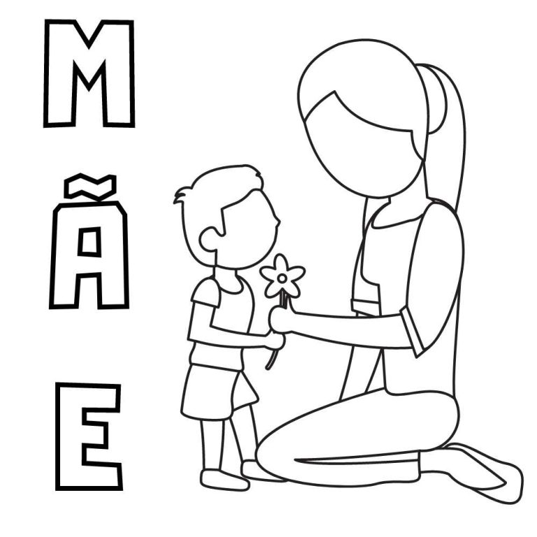 Molde do nome mãe para imprimir grande - Artesanato Passo a Passo!