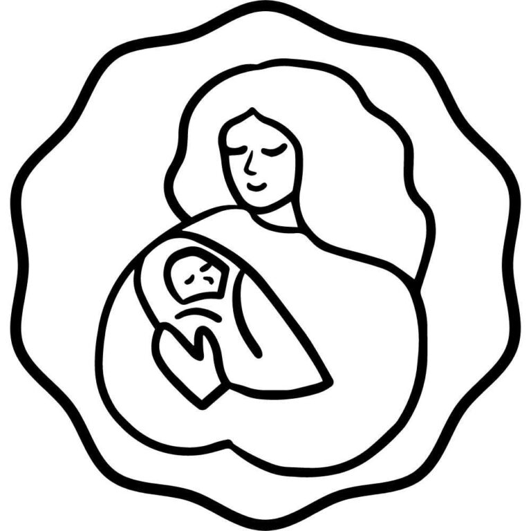 Molde mãe e filho para imprimir em PDF - Artesanato Passo a Passo!