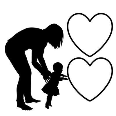 Molde mãe e filho para imprimir em PDF - Artesanato Passo a Passo!