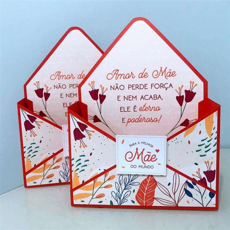 Caixa envelope: molde para imprimir e tutorial fácil de fazer ...
