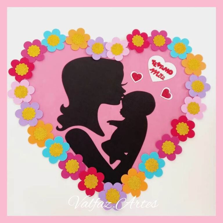 Molde mãe e filho para imprimir em PDF - Artesanato Passo a Passo!