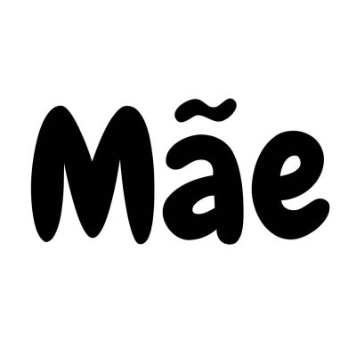 Molde do nome mãe para imprimir grande - Artesanato Passo a Passo!