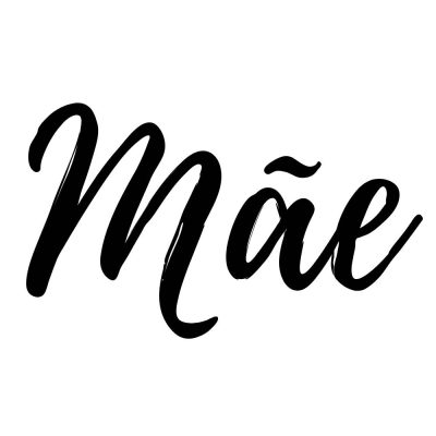 Molde do nome mãe para imprimir grande - Artesanato Passo a Passo!