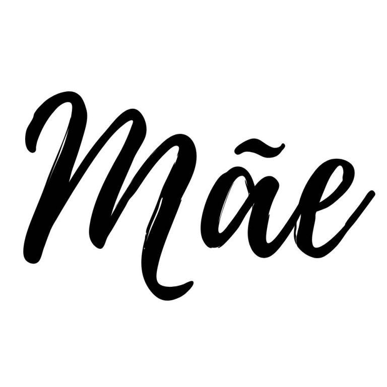 Molde do nome mãe para imprimir grande - Artesanato Passo a Passo!