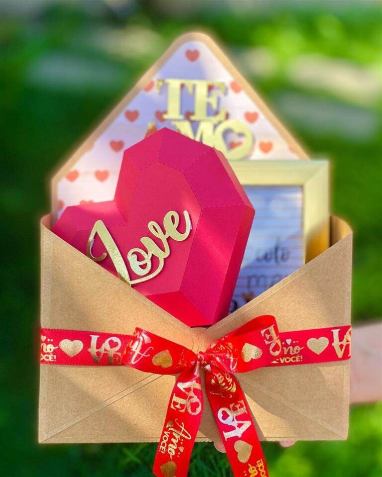 Caixa envelope: molde para imprimir e tutorial fácil de fazer ...