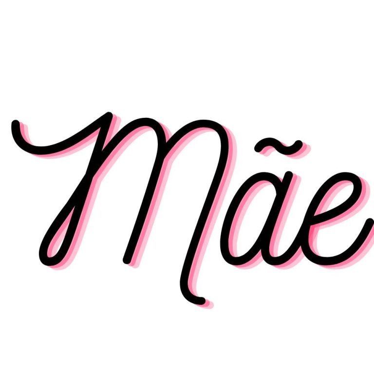 Molde do nome mãe para imprimir grande - Artesanato Passo a Passo!