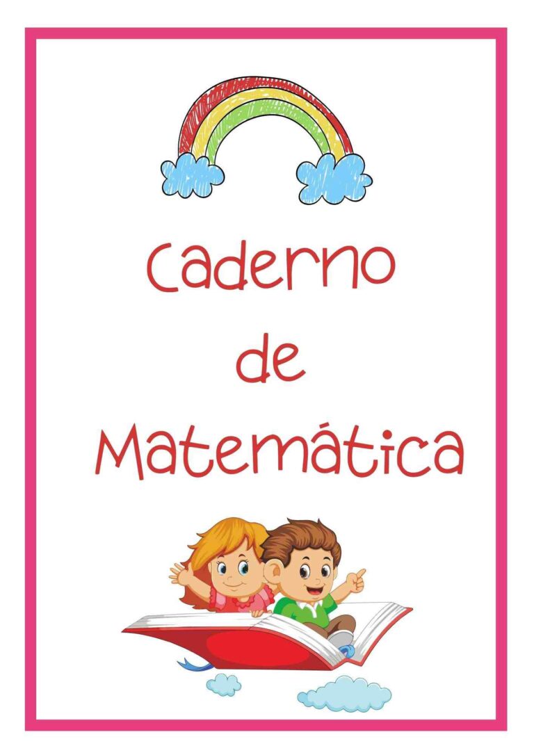 Capa de caderno de matemática: 10 modelos para imprimir - Artesanato ...