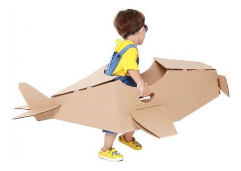 Molde de Avião para imprimir, recortar e montar em PDF - Artesanato ...