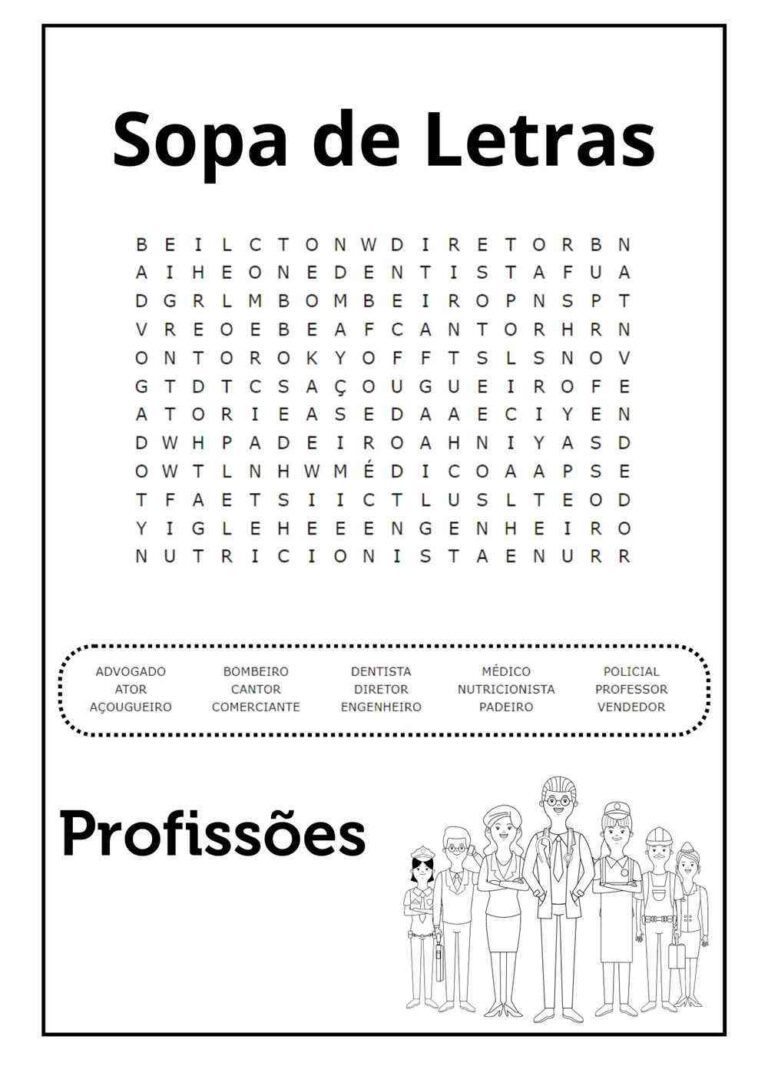 Sopas de letras para imprimir em PDF e aproveitar - Artesanato Passo a ...