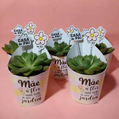 Rótulo para suculentas para imprimir grátis - Artesanato Passo a Passo!