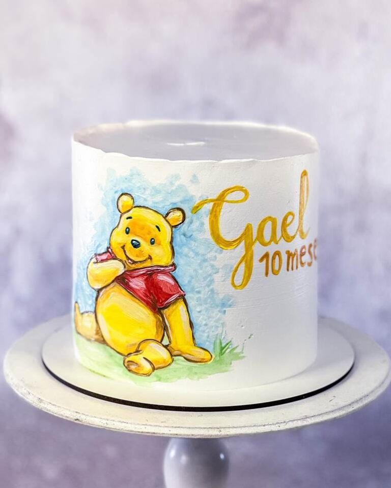 Bolo Ursinho Pooh: 50 modelos desse adorável comedor de mel ...