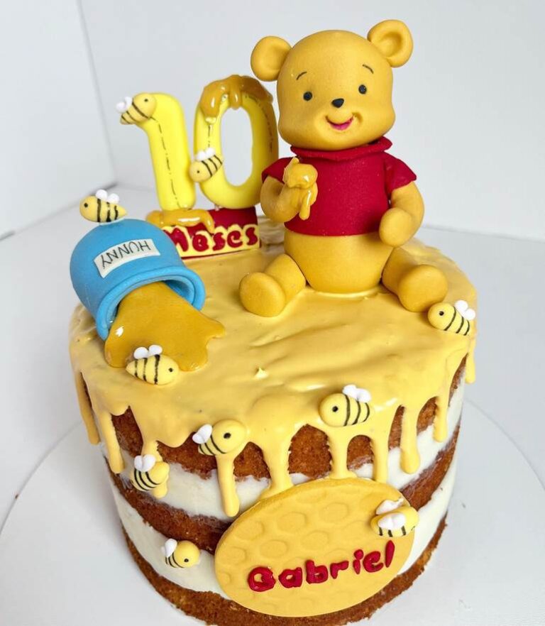 Bolo Ursinho Pooh: 50 modelos desse adorável comedor de mel ...