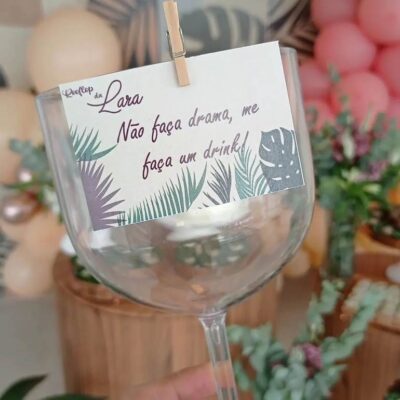 Tags para drinks PDF para imprimir em PDF grátis - Artesanato Passo a ...