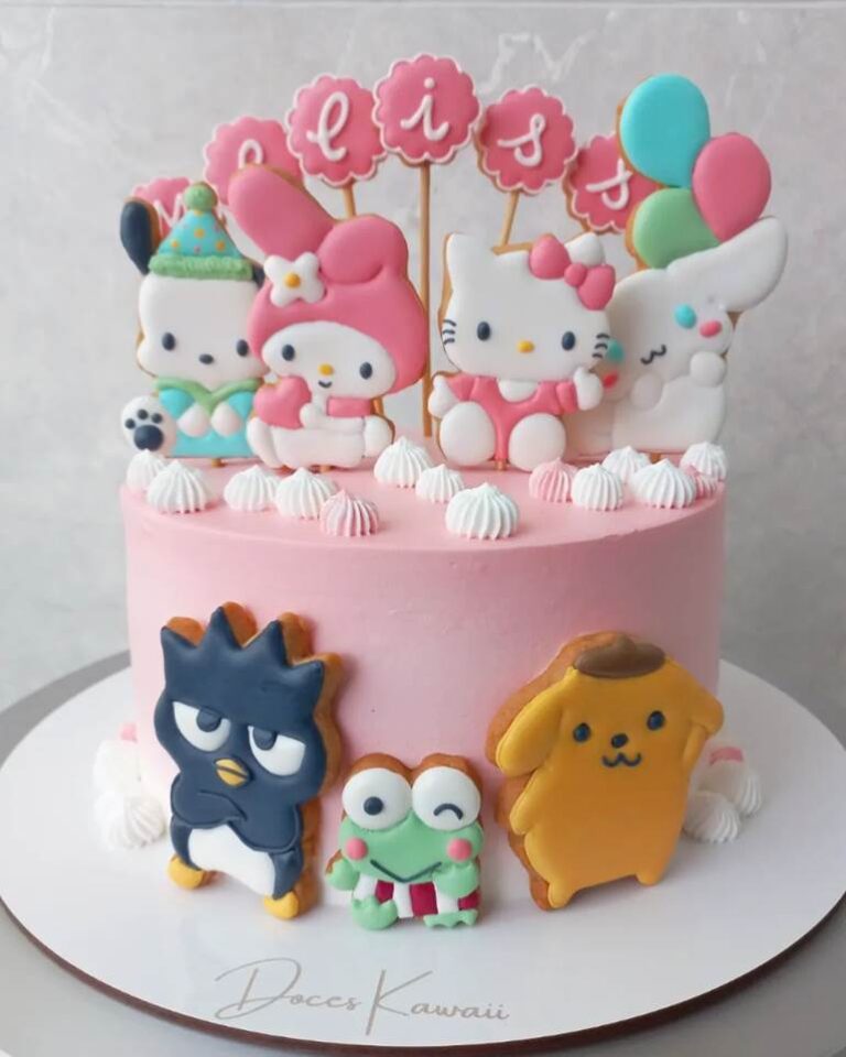 Bolo da Hello Kitty: 45 ideias fabulosas da gatinha mais charmosa ...