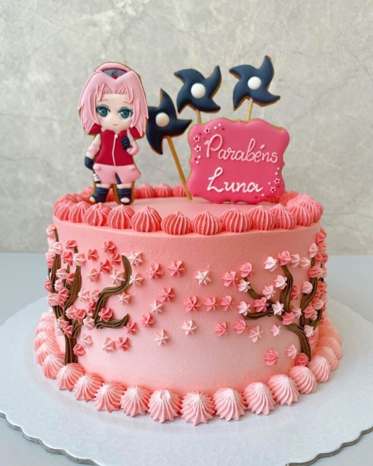 Bolo do Naruto: 50 Fotos de deliciosas criações inspiradas no anime ...