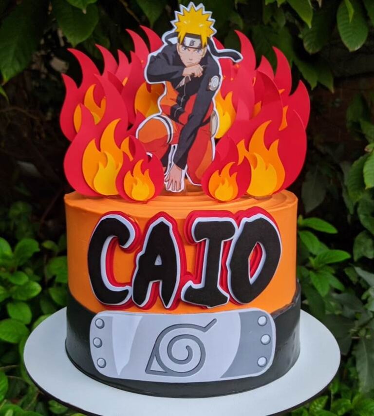 Bolo do Naruto: 50 Fotos de deliciosas criações inspiradas no anime ...