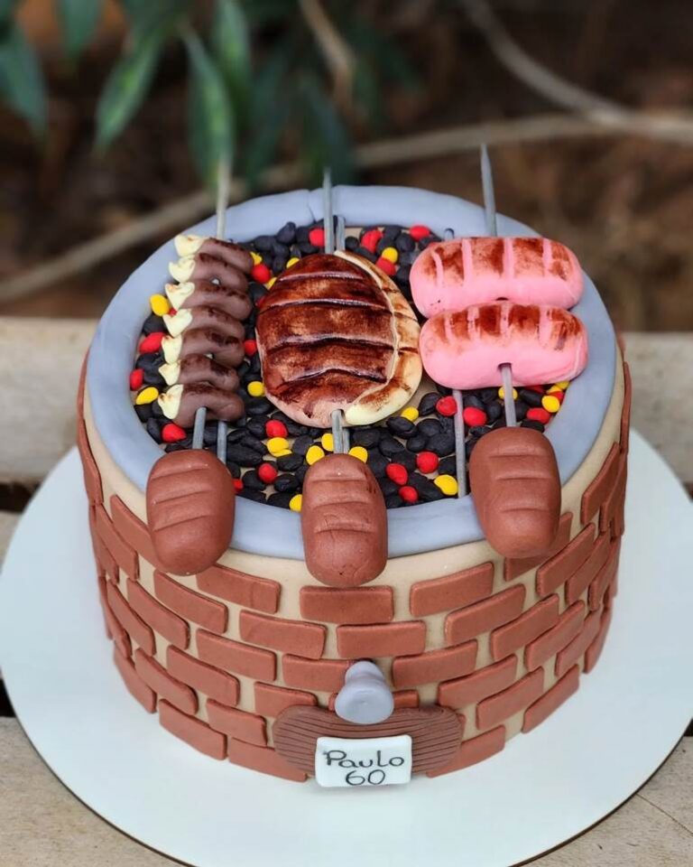 Bolo masculino decorado: 60 Ideias cheias de criatividade - Artesanato ...