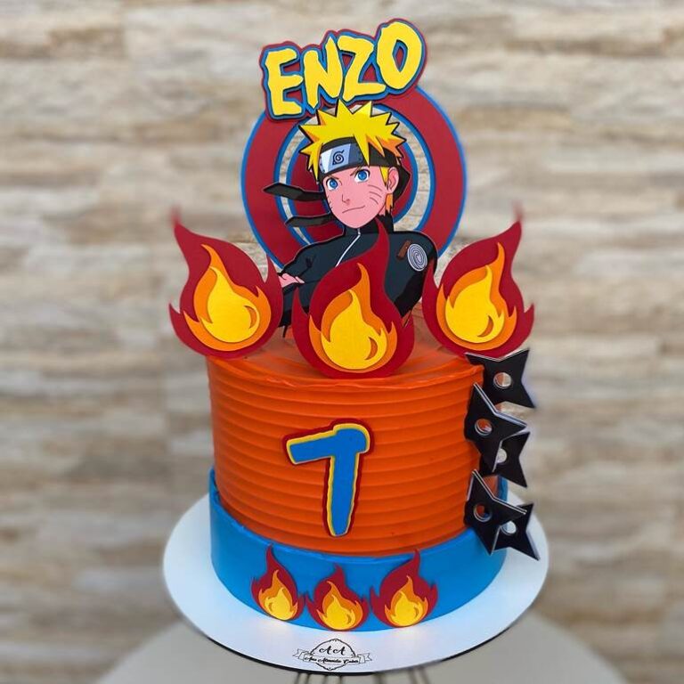 Bolo do Naruto: 50 Fotos de deliciosas criações inspiradas no anime ...