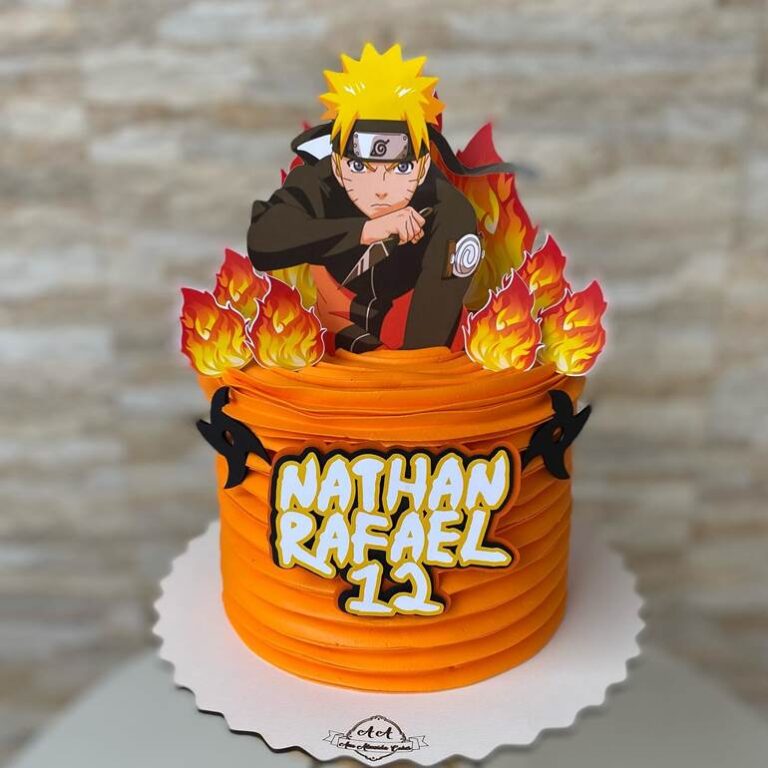 Bolo do Naruto: 50 Fotos de deliciosas criações inspiradas no anime ...