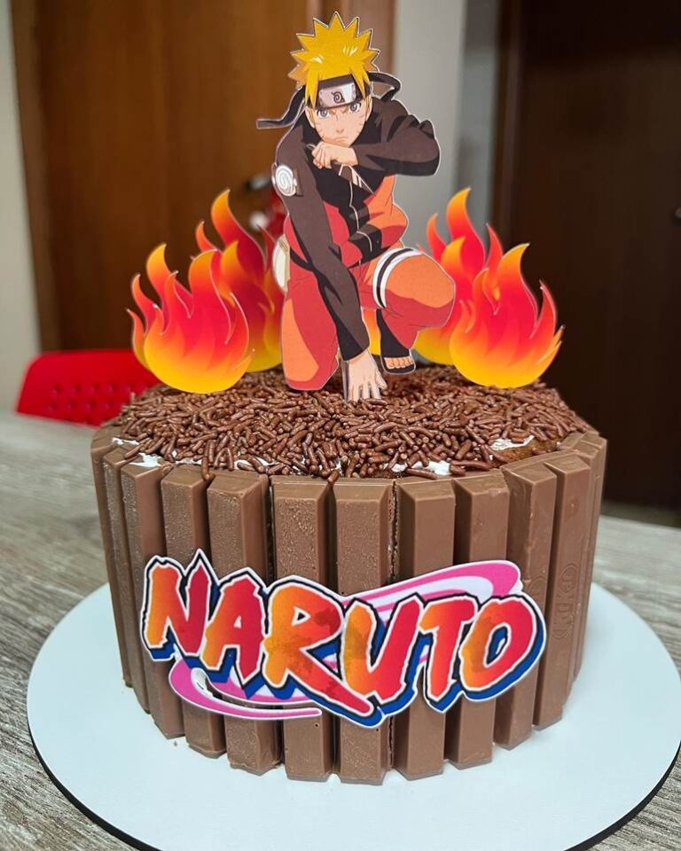Bolo do Naruto: 50 Fotos de deliciosas criações inspiradas no anime ...