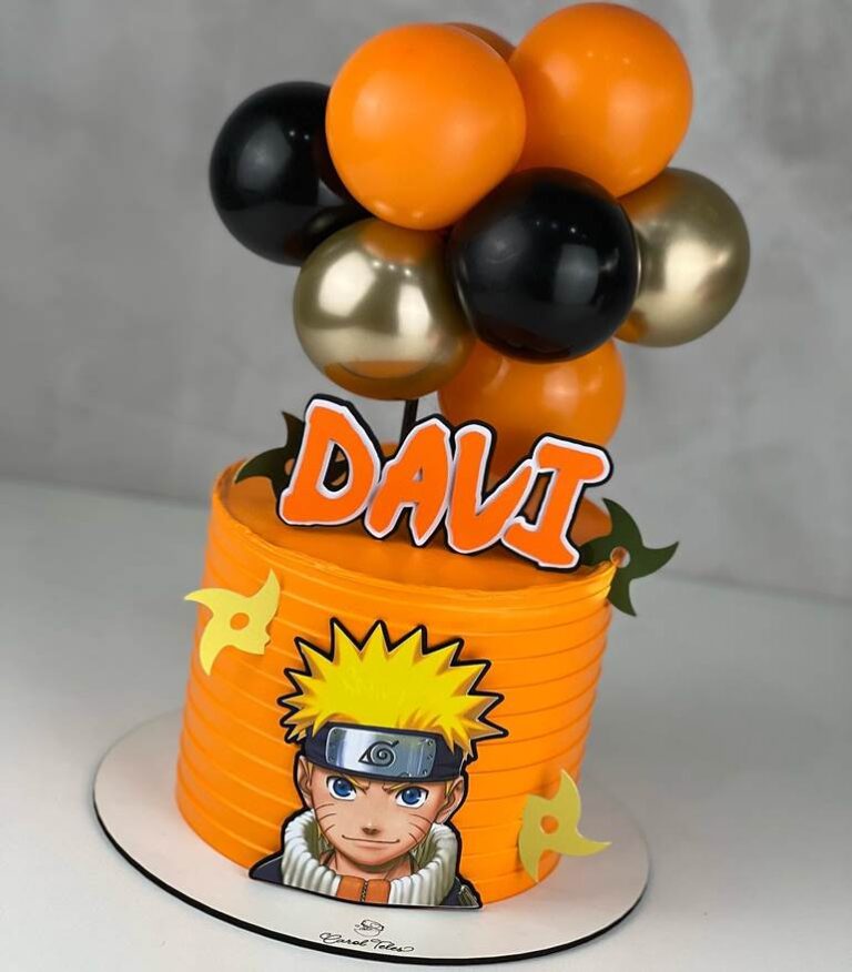 Bolo do Naruto: 50 Fotos de deliciosas criações inspiradas no anime ...