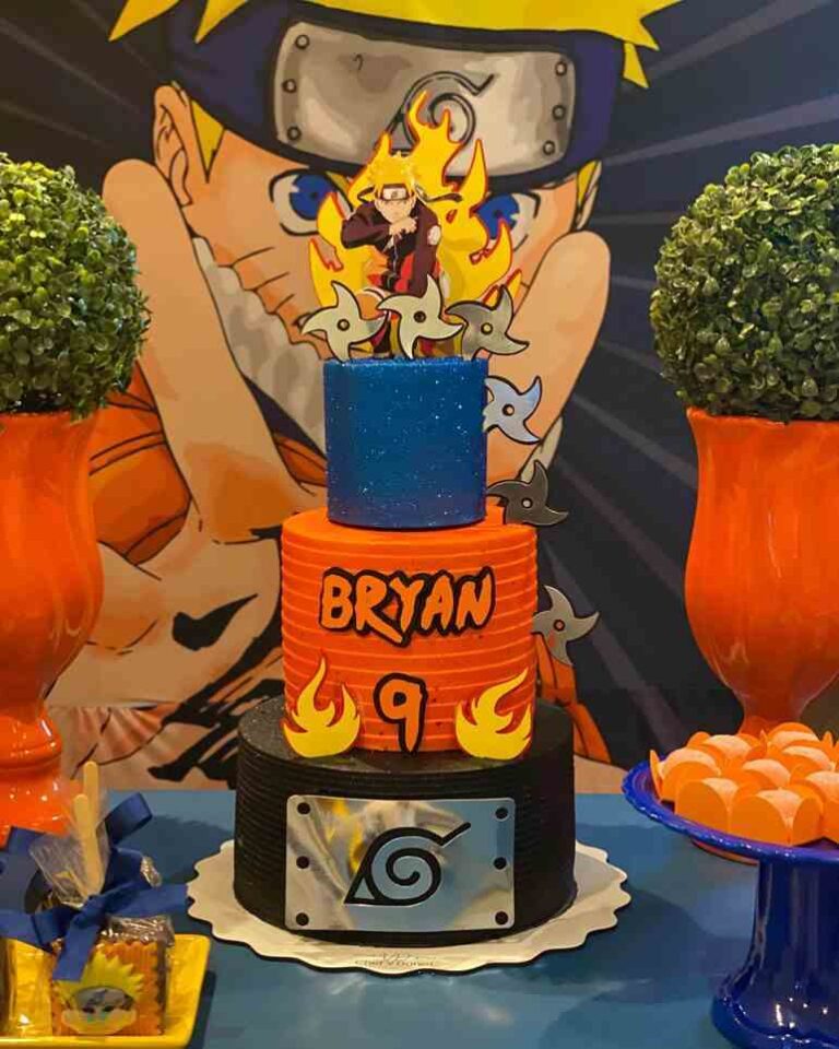 Bolo do Naruto: 50 Fotos de deliciosas criações inspiradas no anime ...
