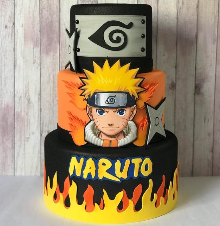 Bolo do Naruto: 50 Fotos de deliciosas criações inspiradas no anime ...