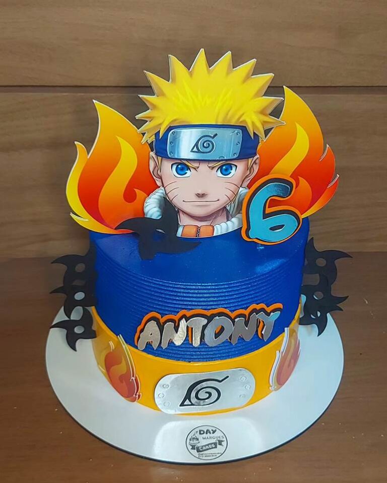 Bolo do Naruto: 50 Fotos de deliciosas criações inspiradas no anime ...