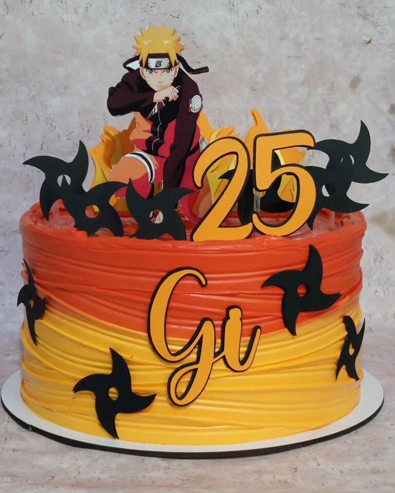 Bolo do Naruto: 50 Fotos de deliciosas criações inspiradas no anime ...