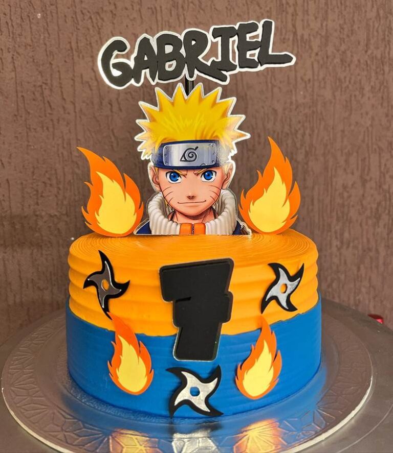 Bolo do Naruto: 50 Fotos de deliciosas criações inspiradas no anime ...