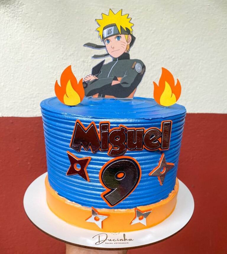 Bolo do Naruto: 50 Fotos de deliciosas criações inspiradas no anime ...