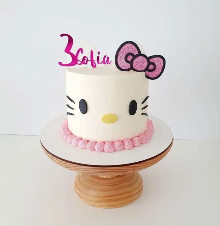 Bolo da Hello Kitty: 45 ideias fabulosas da gatinha mais charmosa ...