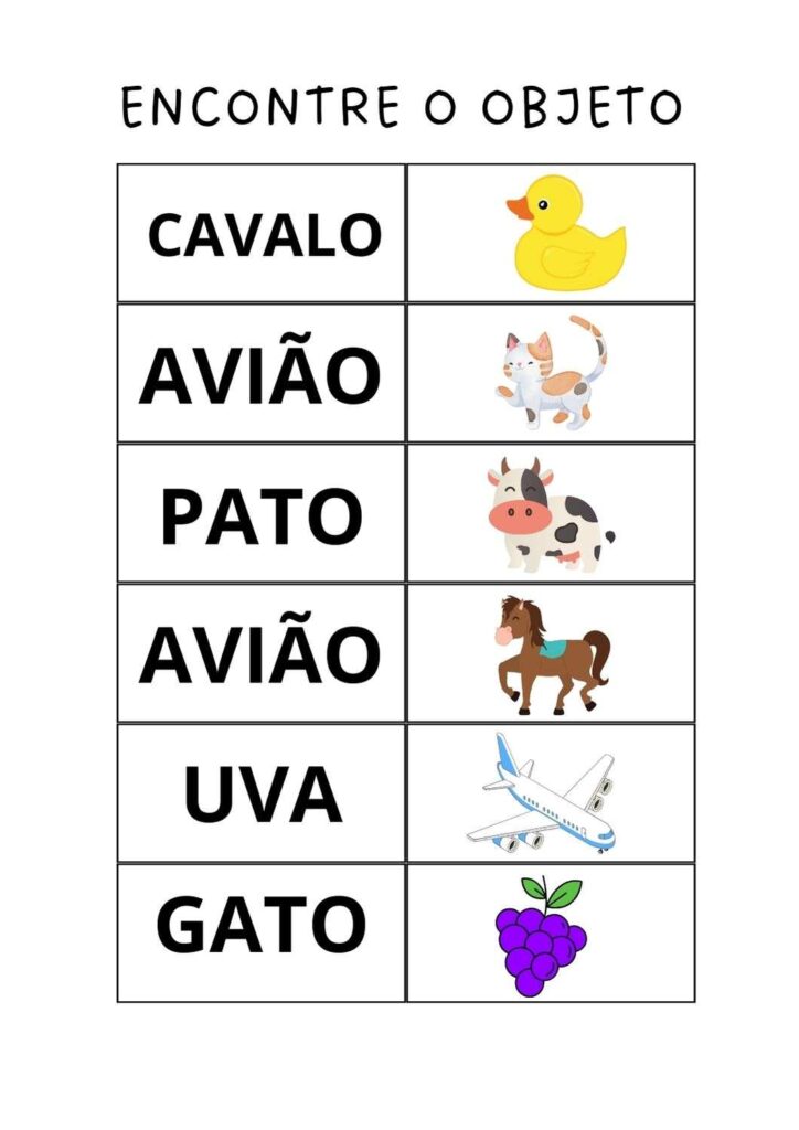 Jogos de alfabetização para imprimir: modelos em PDF grátis ...