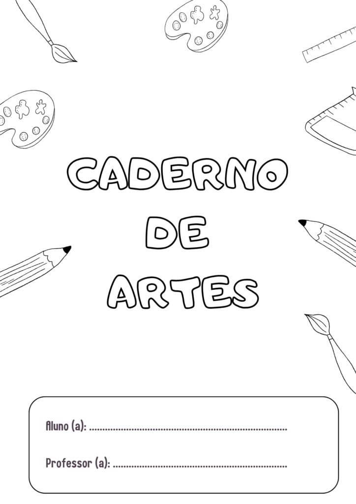 Abertura de cadernos: ideias criativas para imprimir - Artesanato Passo ... Abertura de cadernos: ideias criativas para imprimir - Artesanato Passo ...