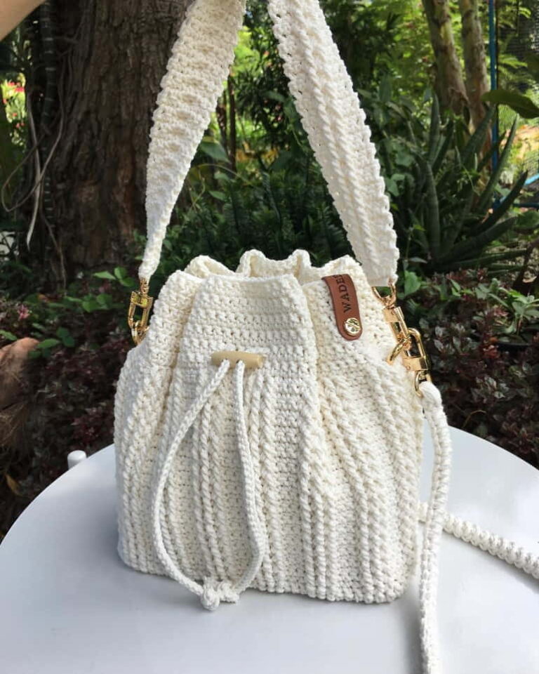 Alça para bolsa de crochê: como fazer, ideias e inspirações ...